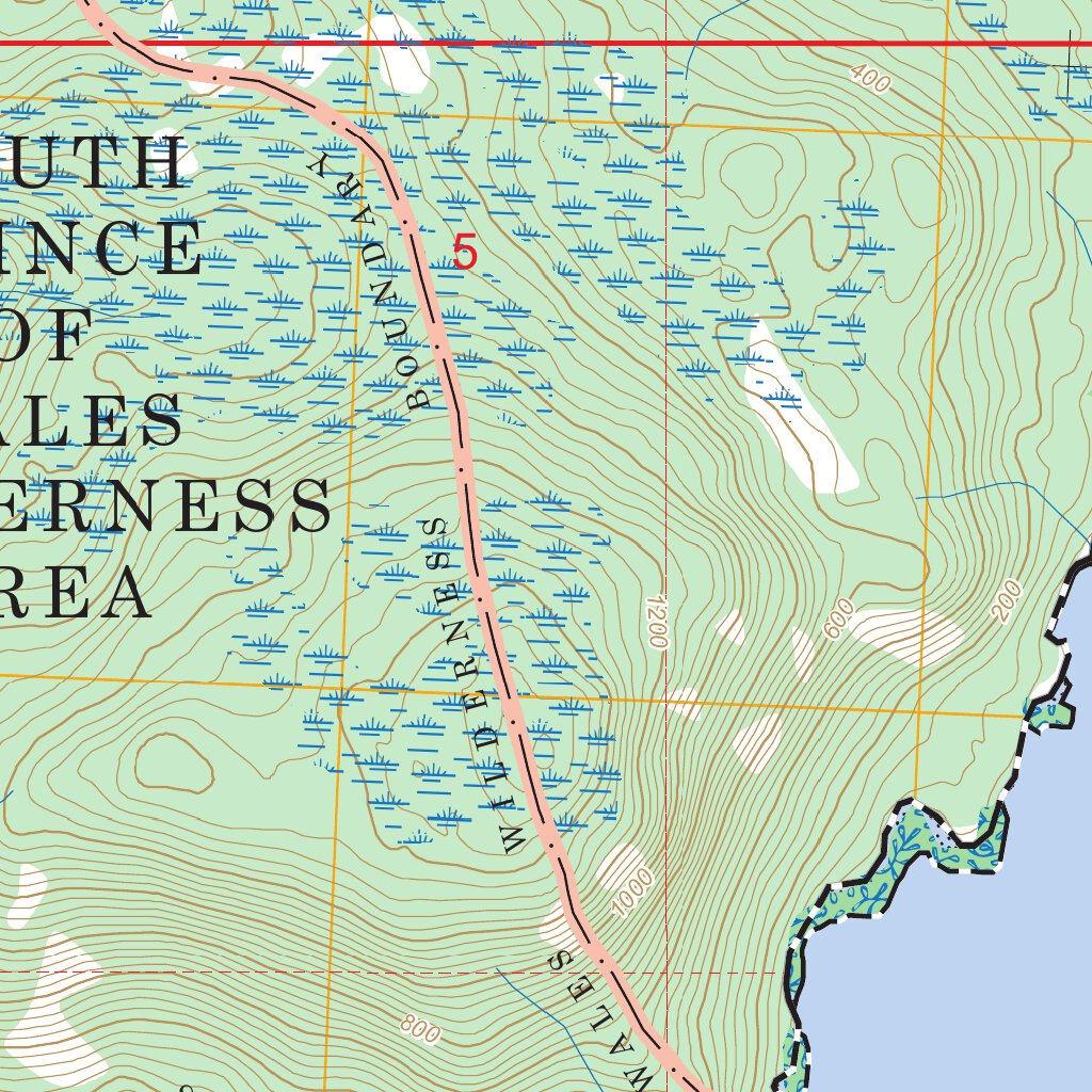Dixon Entrance C-1 NE, AK FSTopo Map by US Forest Service - Topo ...