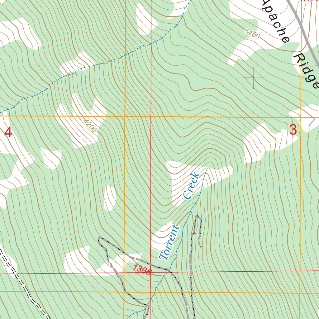 Dodge Peak, ID FSTopo Map by US Forest Service - Topo | Avenza Maps