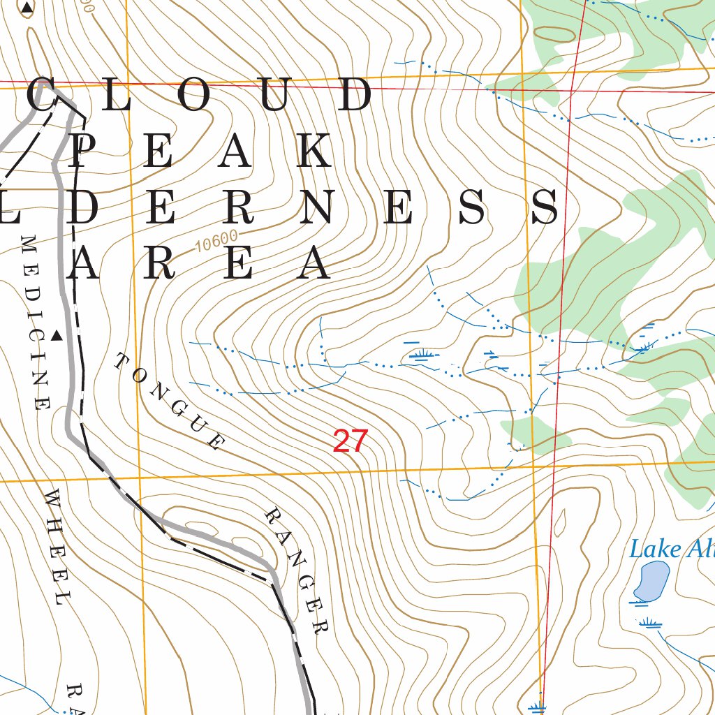 Dome Lake, WY FSTopo Map by US Forest Service - Topo | Avenza Maps