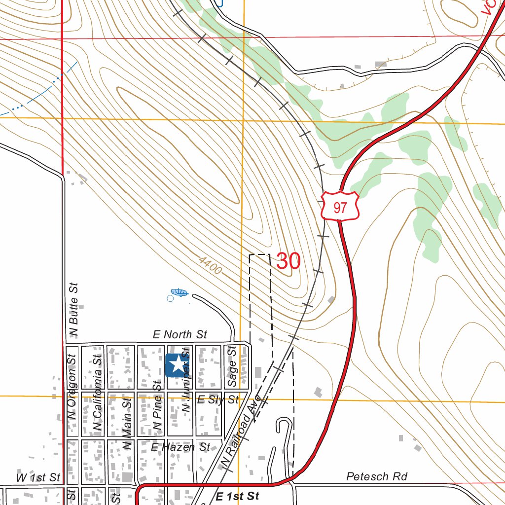 Dorris, CA FSTopo Map by US Forest Service - Topo | Avenza Maps