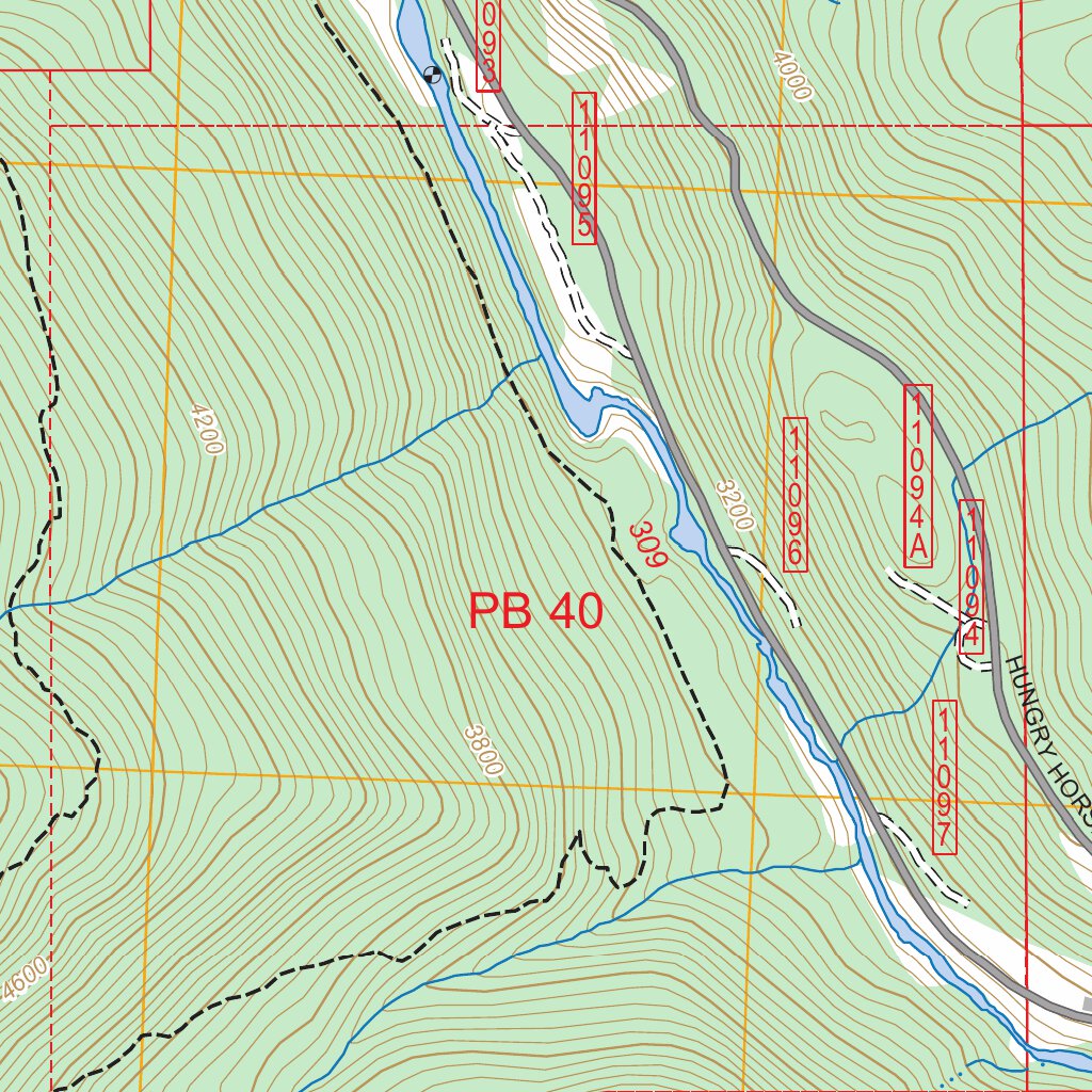 Doris Mountain, MT FSTopo Map by US Forest Service - Topo | Avenza Maps