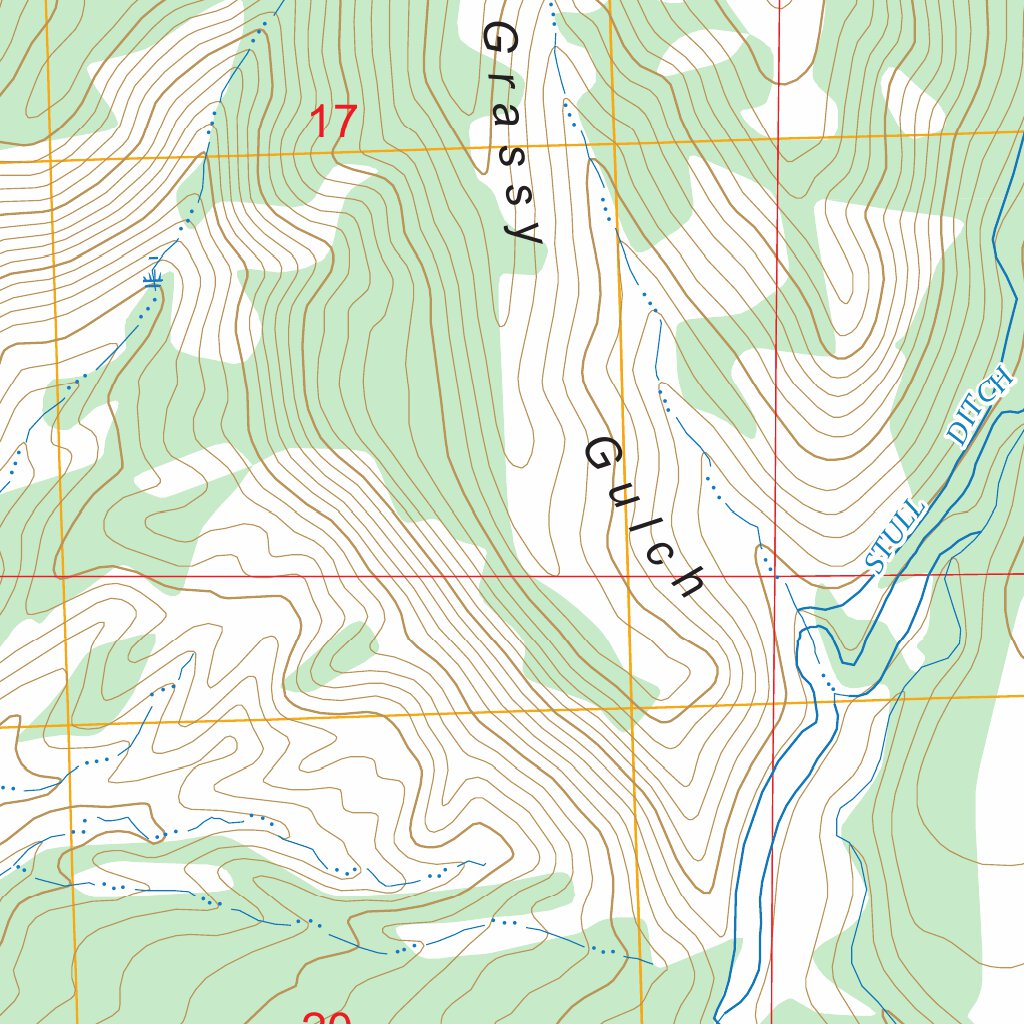 Dry Creek, CO FSTopo Map by US Forest Service - Topo | Avenza Maps