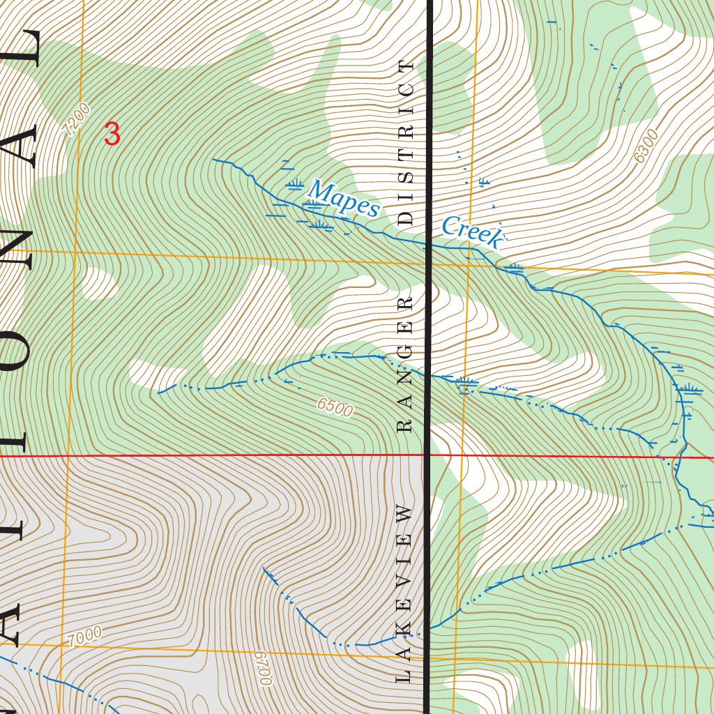 Drake Peak, OR FSTopo Map by US Forest Service - Topo | Avenza Maps