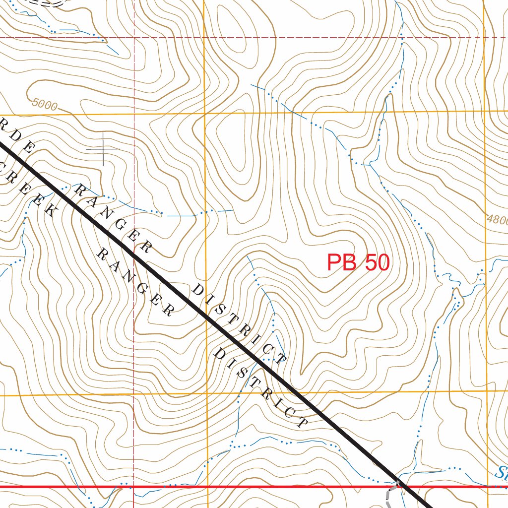 Dugas, AZ FSTopo Map by US Forest Service - Topo | Avenza Maps