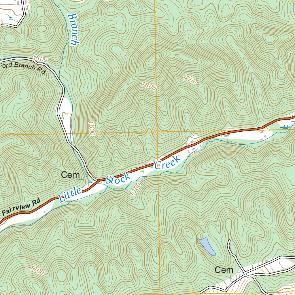 Duffield, VA FSTopo Map by US Forest Service - Topo | Avenza Maps