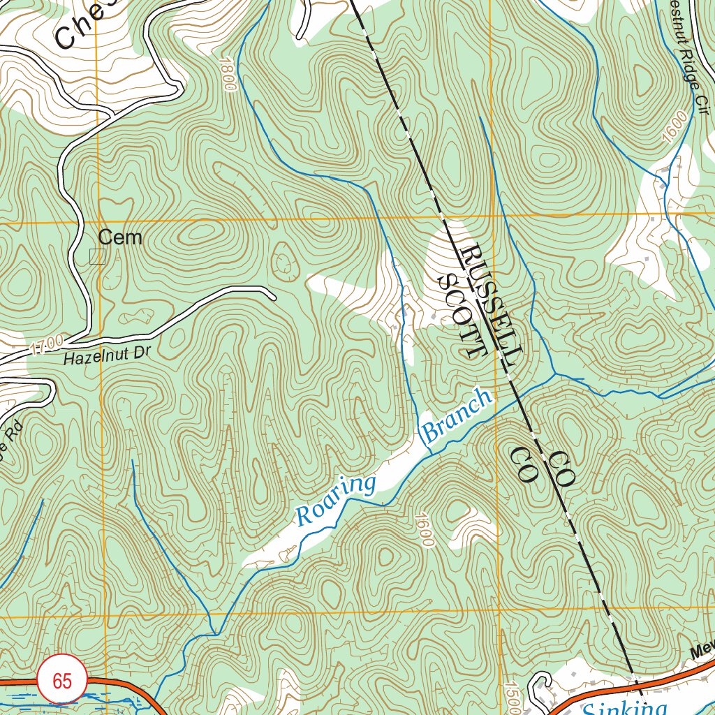 Dungannon, VA FSTopo Map by US Forest Service - Topo | Avenza Maps