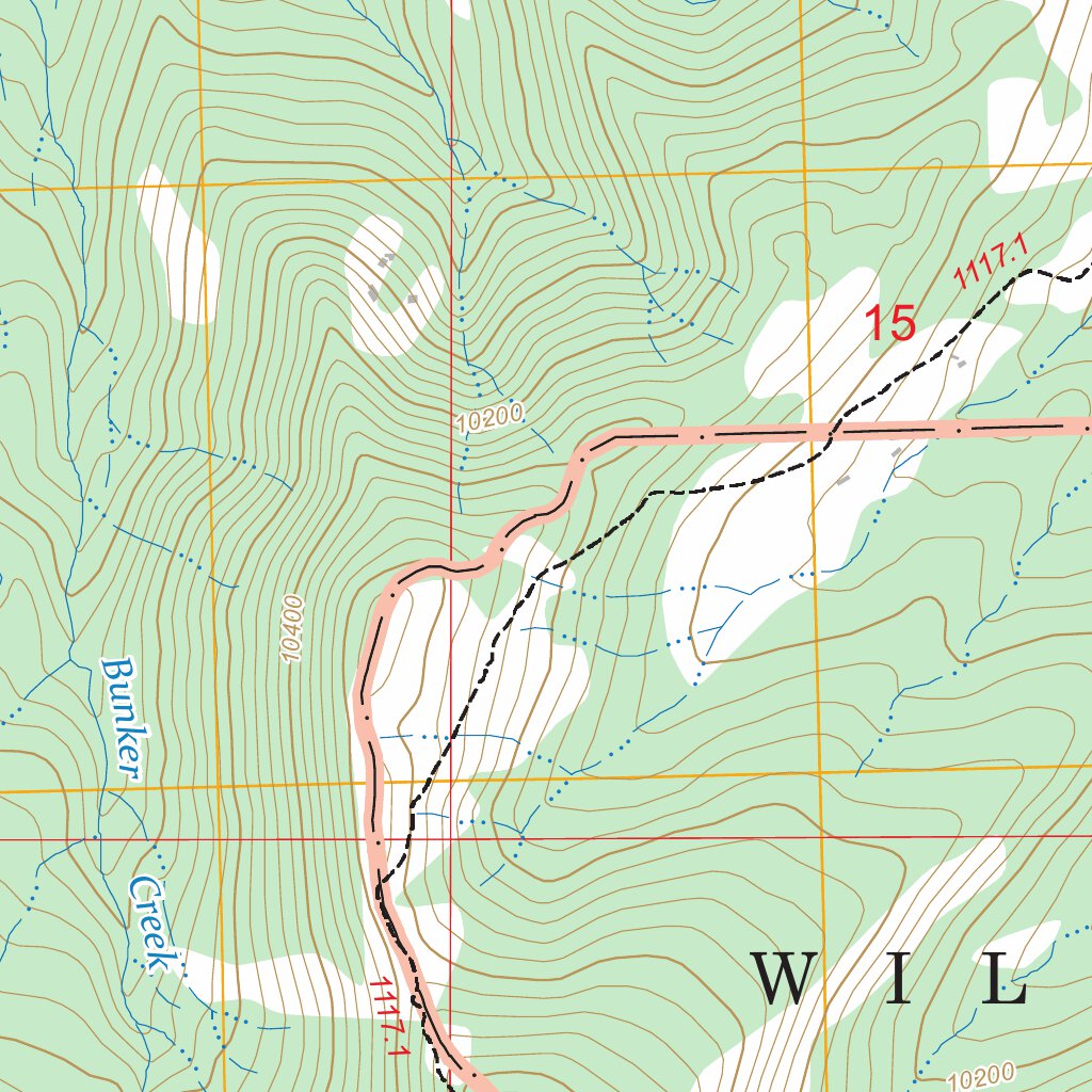 Dunckley Pass, CO FSTopo Map by US Forest Service - Topo | Avenza Maps