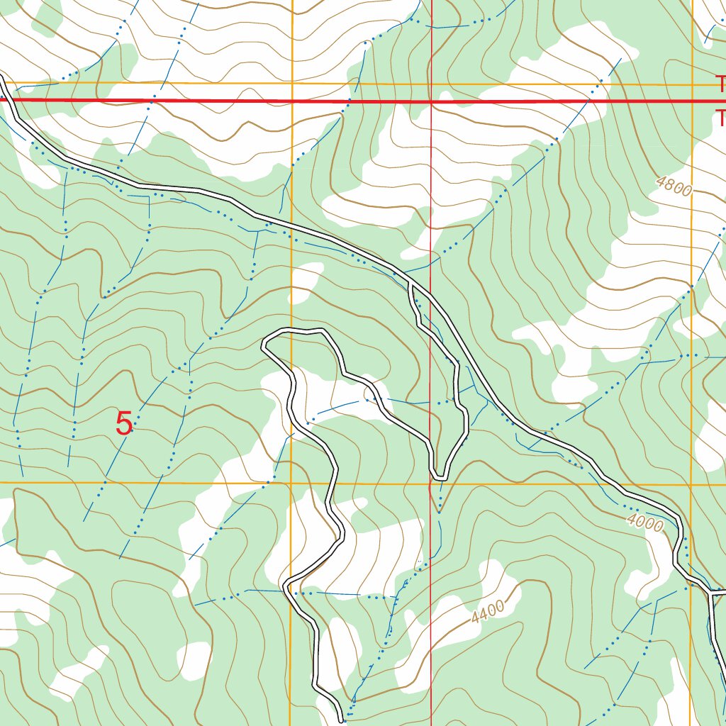 Duzel Rock, CA FSTopo Map by US Forest Service - Topo | Avenza Maps