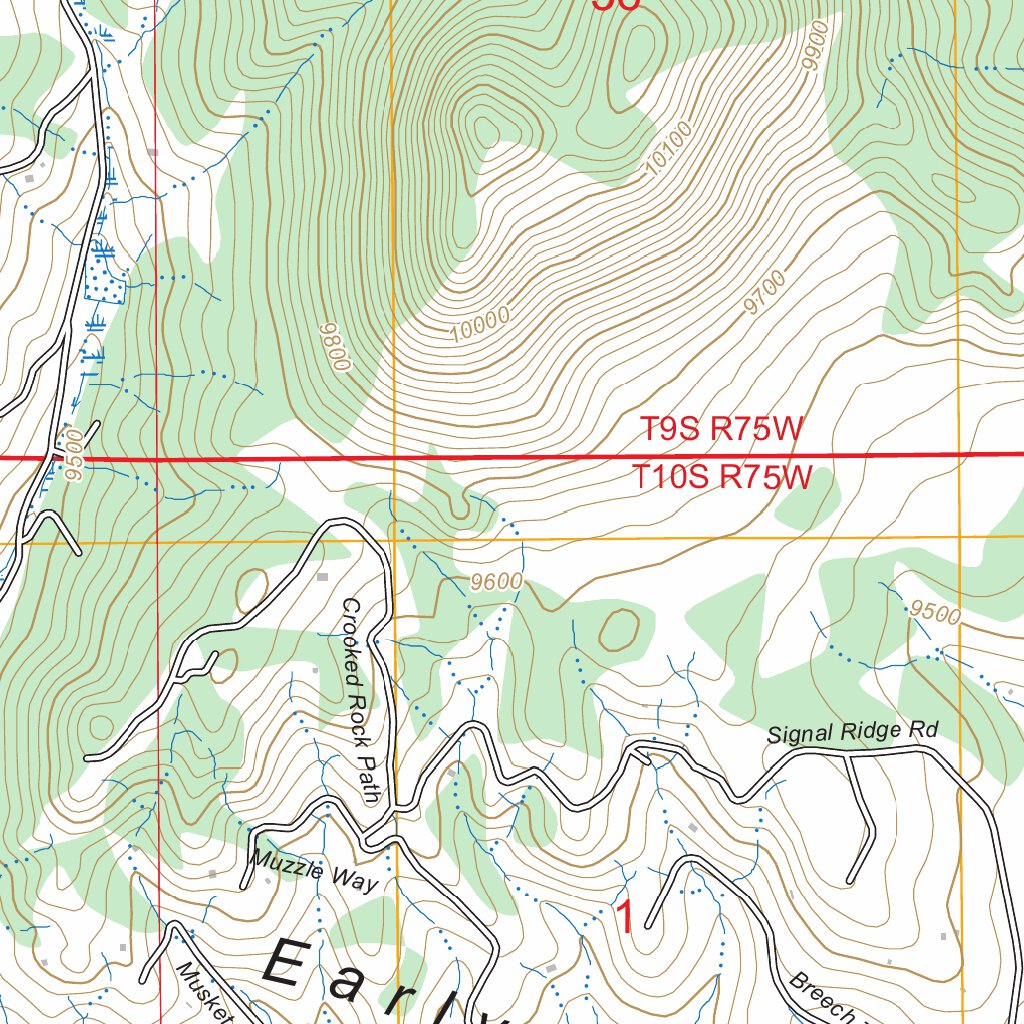Eagle Rock, CO FSTopo Map by US Forest Service - Topo | Avenza Maps