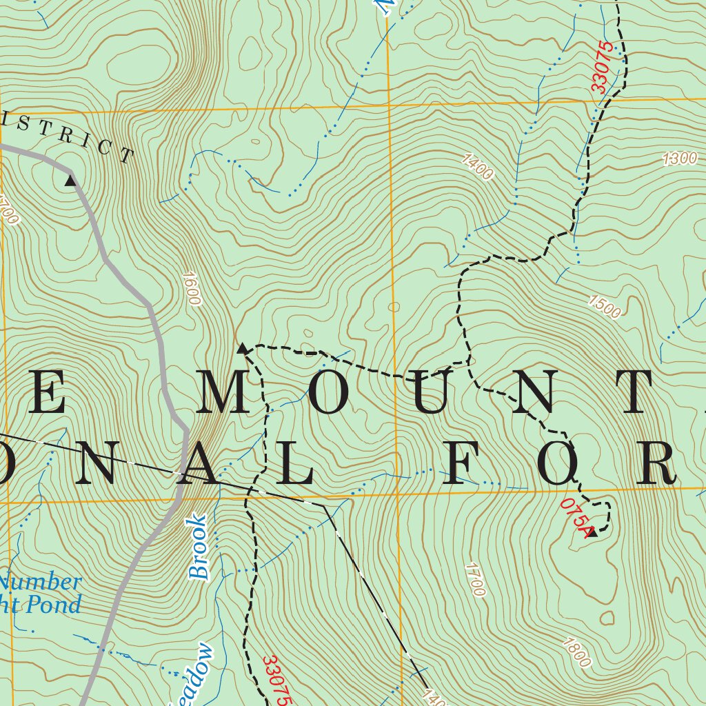 East Stoneham, ME FSTopo Map by US Forest Service - Topo | Avenza Maps