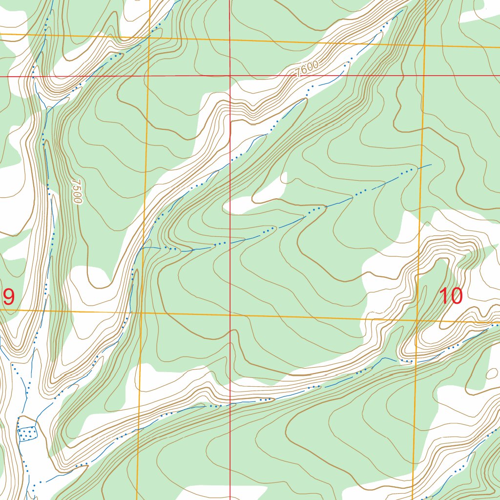 El Morro, NM FSTopo Map by US Forest Service - Topo | Avenza Maps