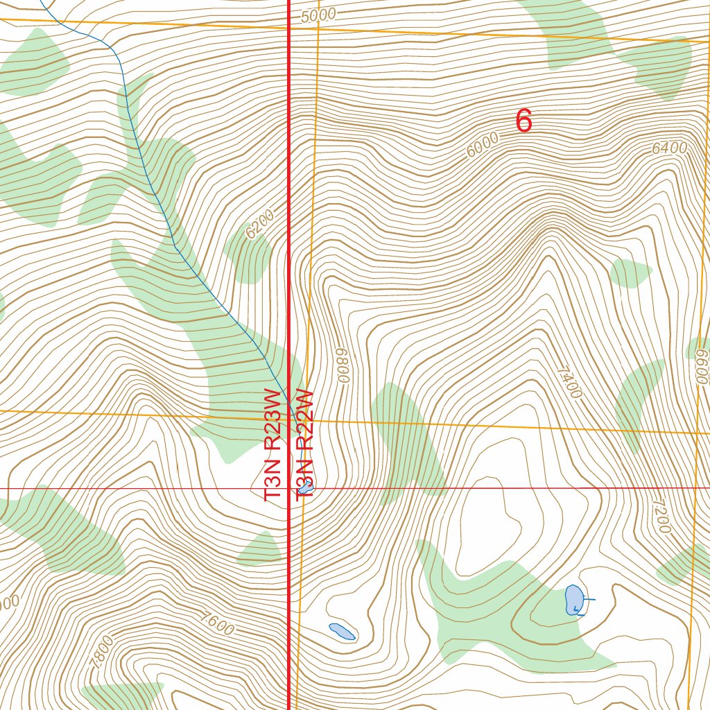 El Capitan, MT-ID FSTopo Map by US Forest Service - Topo | Avenza Maps