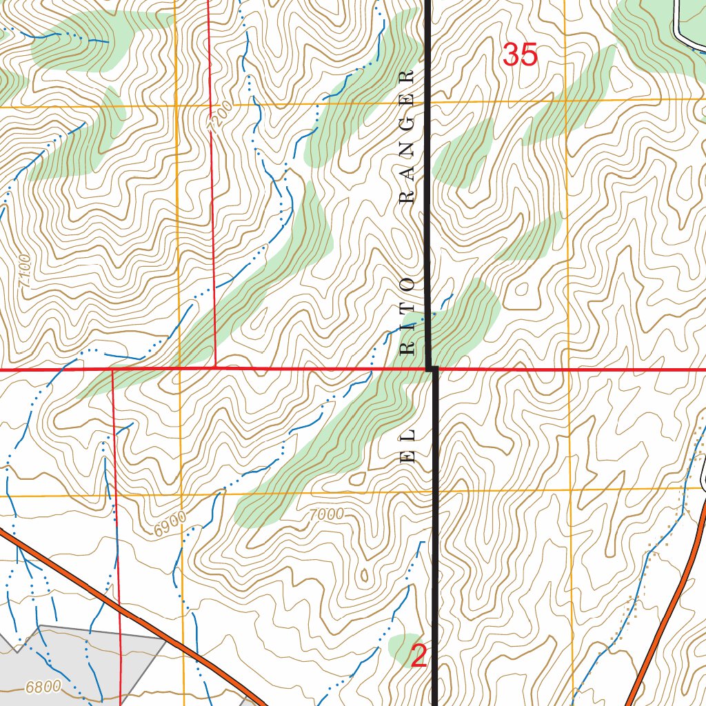 El Rito, NM FSTopo Map by US Forest Service - Topo | Avenza Maps