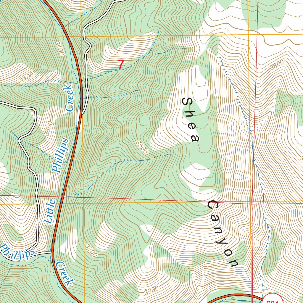 Elgin, OR FSTopo Map by US Forest Service - Topo | Avenza Maps