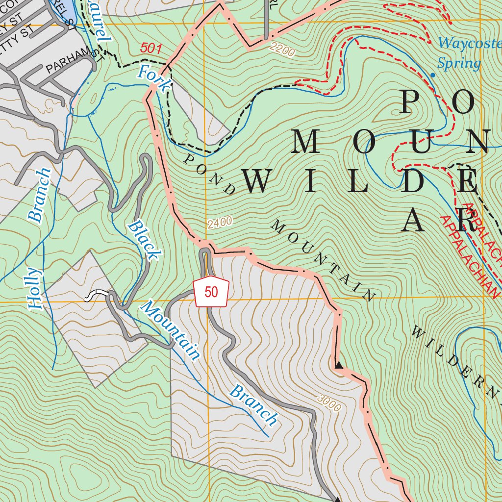 Elizabethton, TN FSTopo Map by US Forest Service - Topo | Avenza Maps