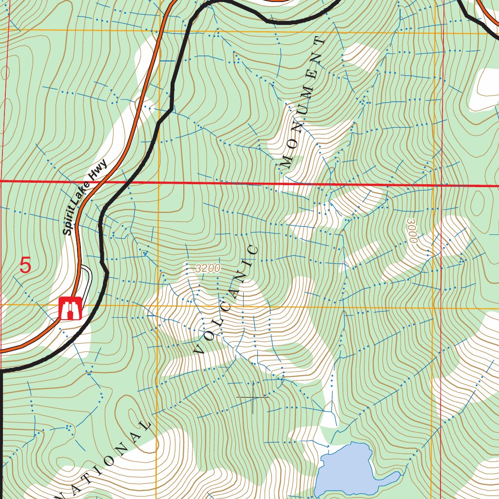 Elk Rock, WA FSTopo Map by US Forest Service - Topo | Avenza Maps