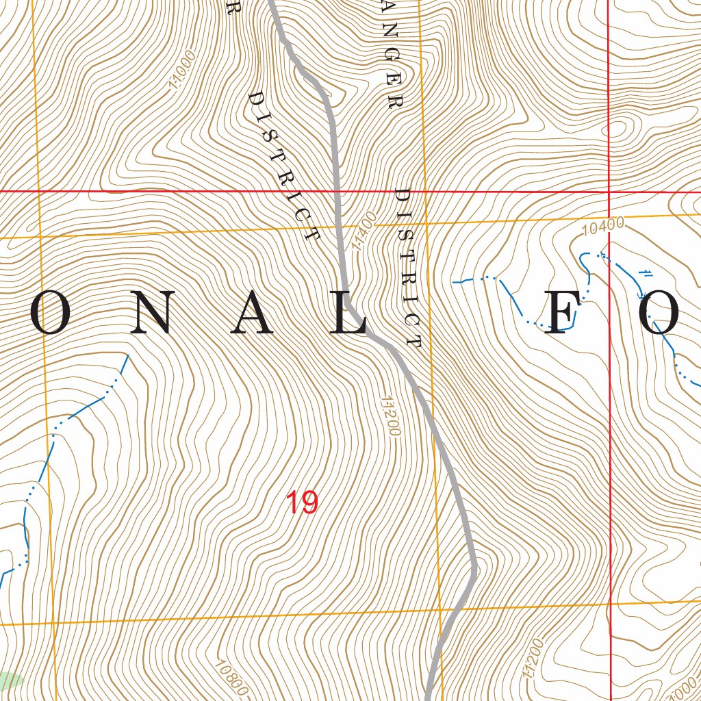 Elkhorn Creek, ID FSTopo Map by US Forest Service - Topo | Avenza Maps