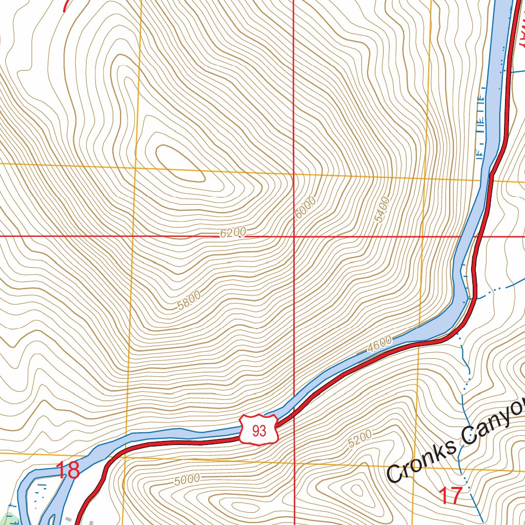 Ellis, ID FSTopo Map by US Forest Service - Topo | Avenza Maps