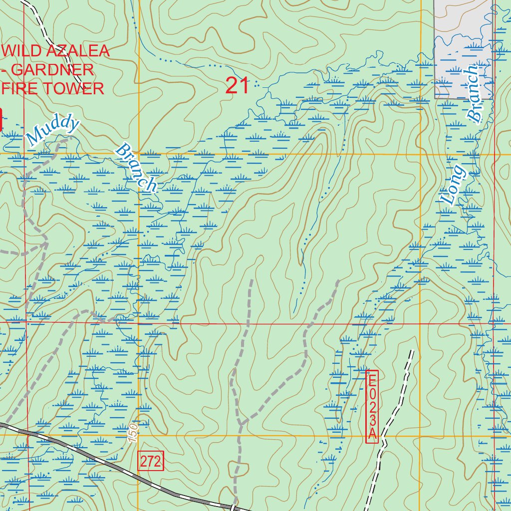 Elmer, LA FSTopo Map by US Forest Service - Topo | Avenza Maps