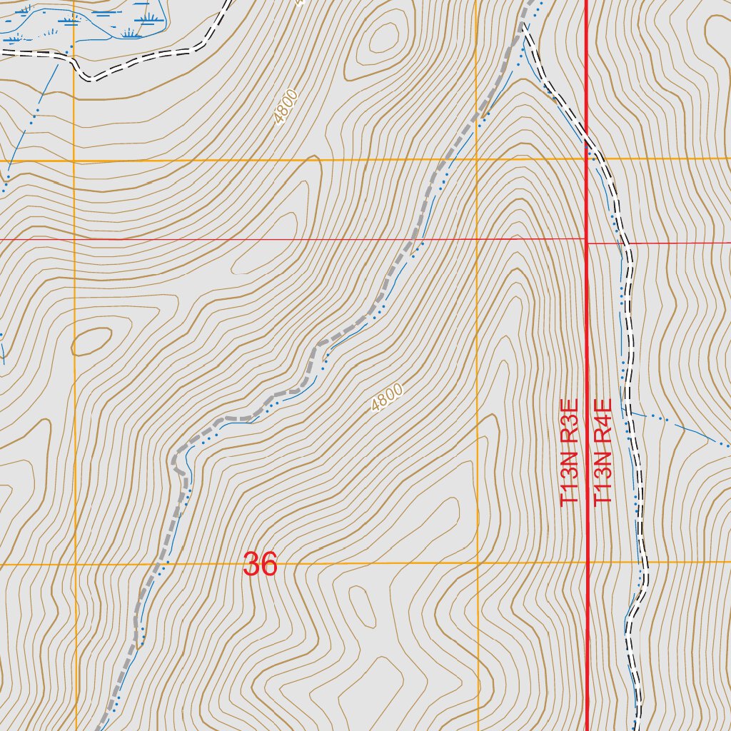 Ellis Canyon, MT FSTopo Map by US Forest Service - Topo | Avenza Maps