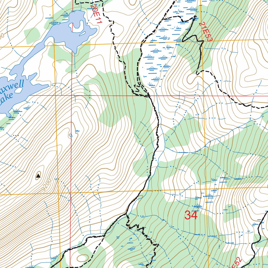 Emigrant Lake, CA FSTopo Map by US Forest Service - Topo | Avenza Maps