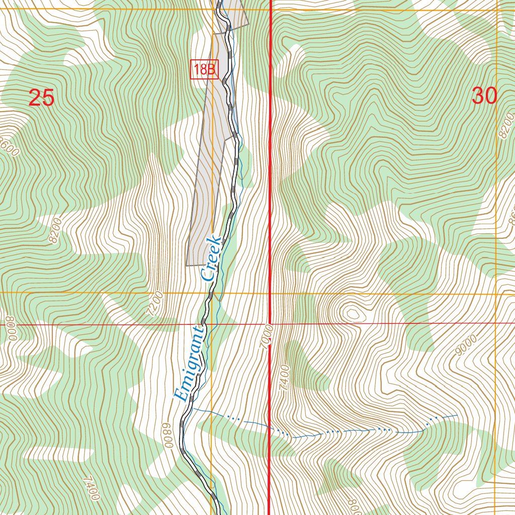 Emigrant, MT FSTopo Map by US Forest Service - Topo | Avenza Maps