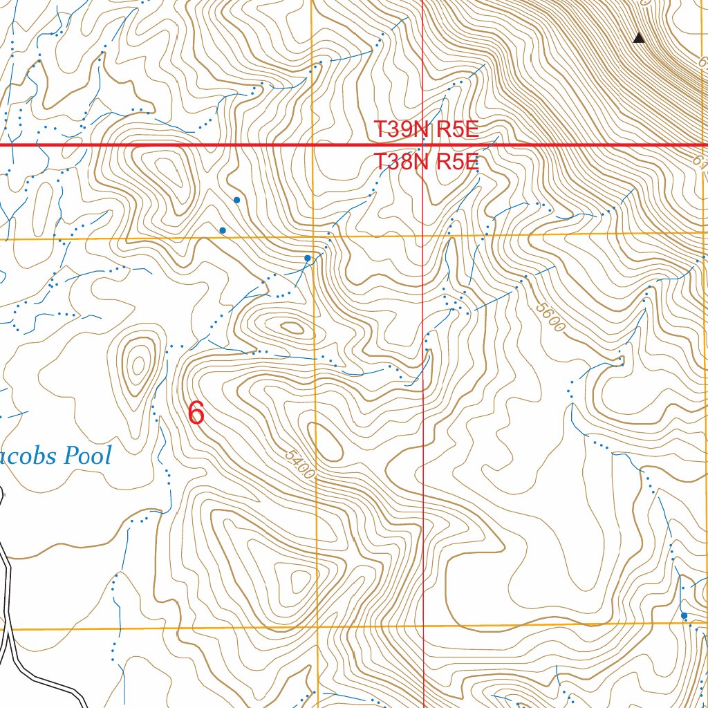 Emmett Hill, AZ FSTopo Map by US Forest Service - Topo | Avenza Maps