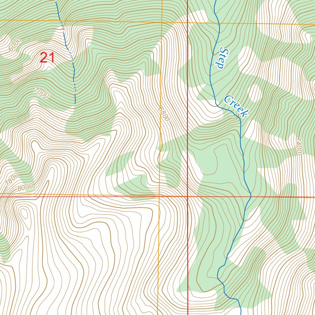 Enos Lake, ID FSTopo Map by US Forest Service - Topo | Avenza Maps