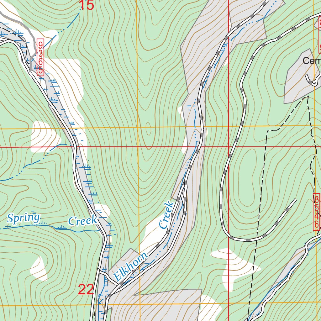 Elkhorn, MT FSTopo Map by US Forest Service - Topo | Avenza Maps