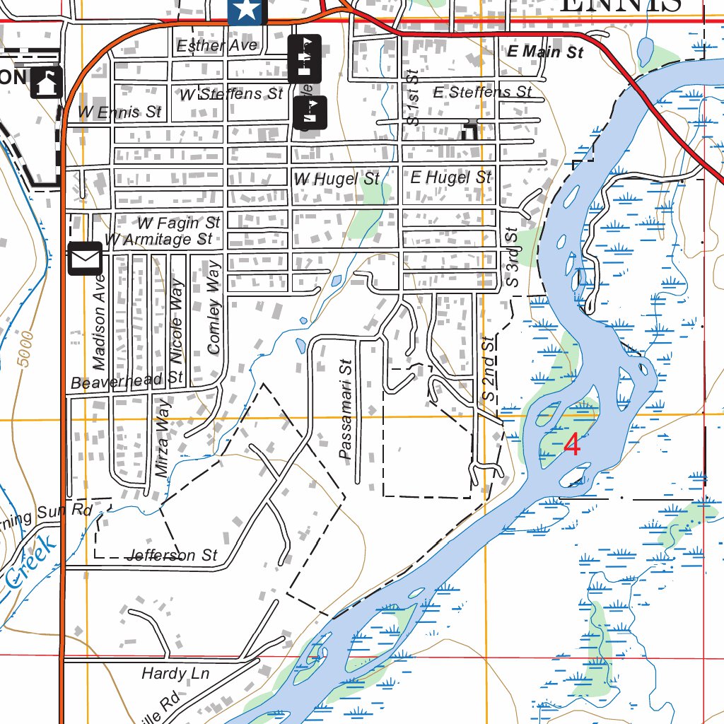 Ennis, MT FSTopo Map by US Forest Service - Topo | Avenza Maps