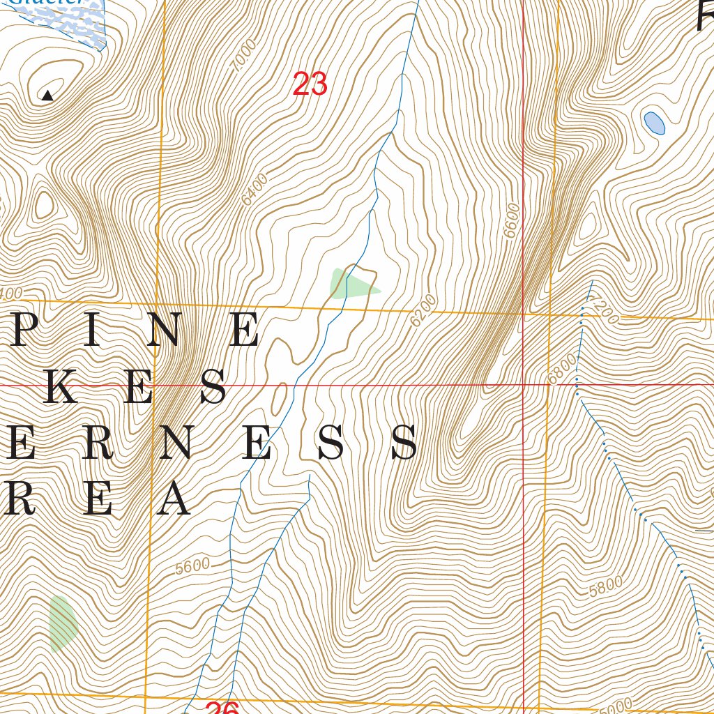 Enchantment Lakes, WA FSTopo Map by US Forest Service - Topo | Avenza Maps