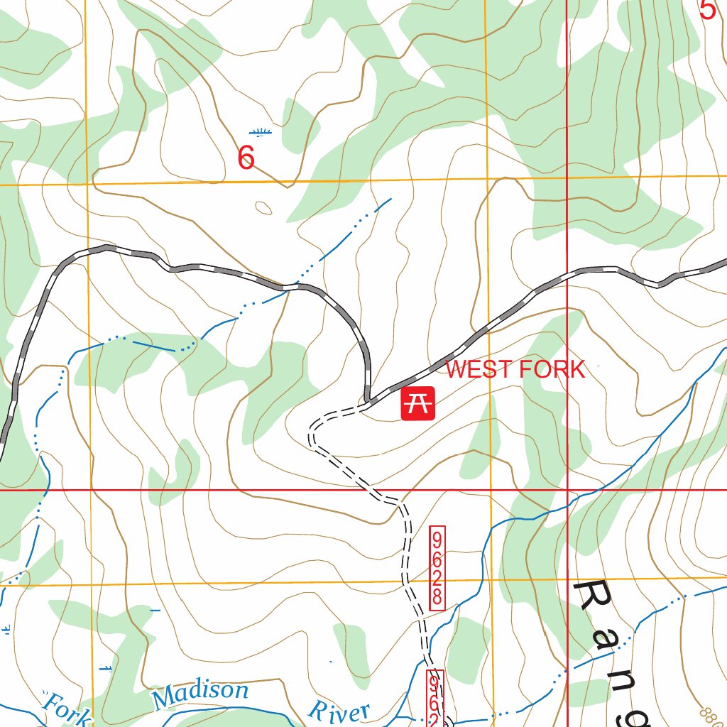 Eureka Basin, MT FSTopo Map by US Forest Service - Topo | Avenza Maps