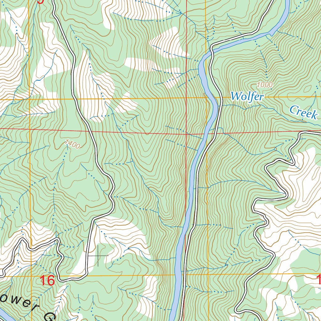 Euchre Mountain, OR FSTopo Map by US Forest Service - Topo | Avenza Maps