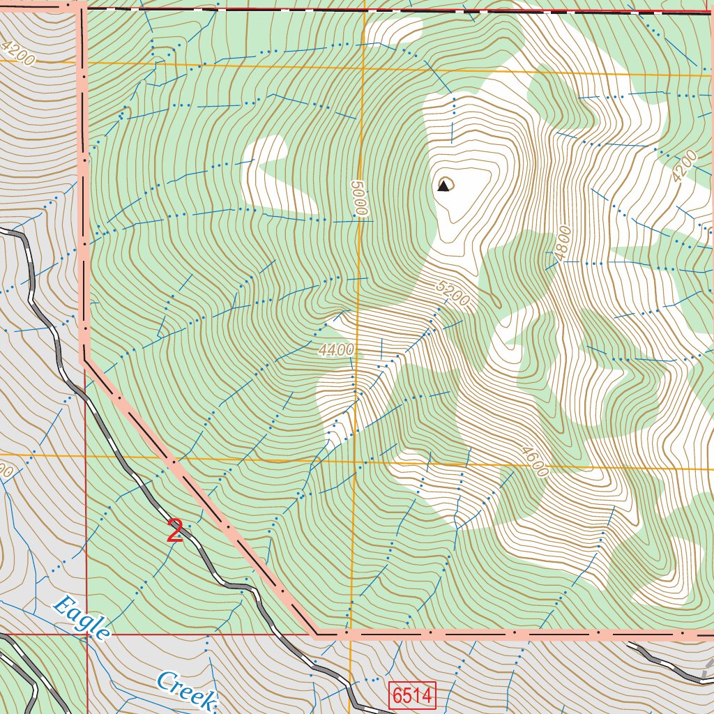 Evergreen Mountain, WA FSTopo Map by US Forest Service - Topo | Avenza Maps