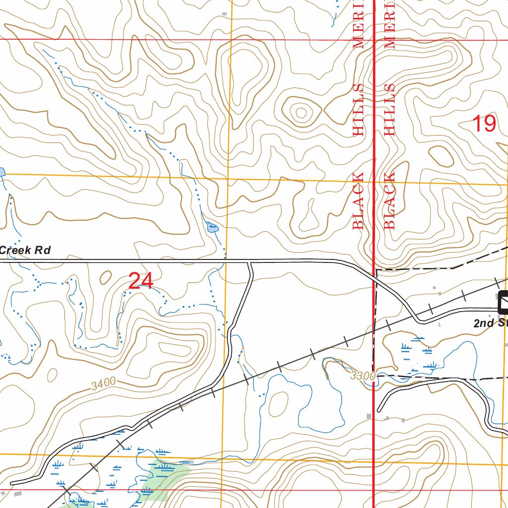 Fairburn, SD FSTopo Map by US Forest Service - Topo | Avenza Maps