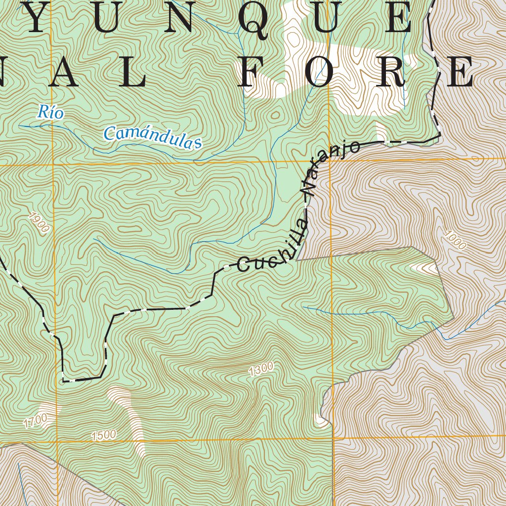 Fajardo, PR FSTopo Map by US Forest Service - Topo | Avenza Maps