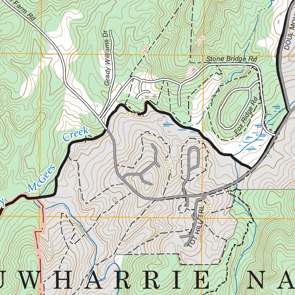 Farmer, NC FSTopo Map by US Forest Service - Topo | Avenza Maps