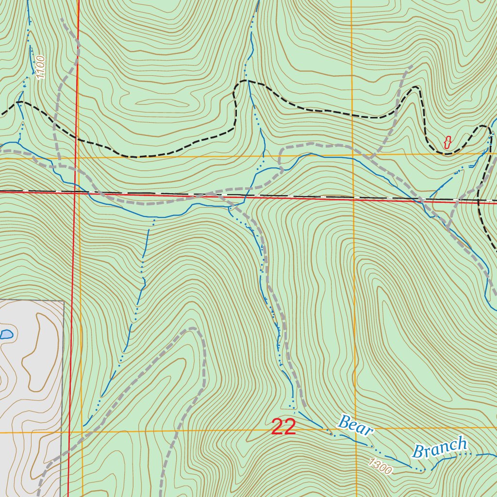 Fern, AR FSTopo Map by US Forest Service - Topo | Avenza Maps