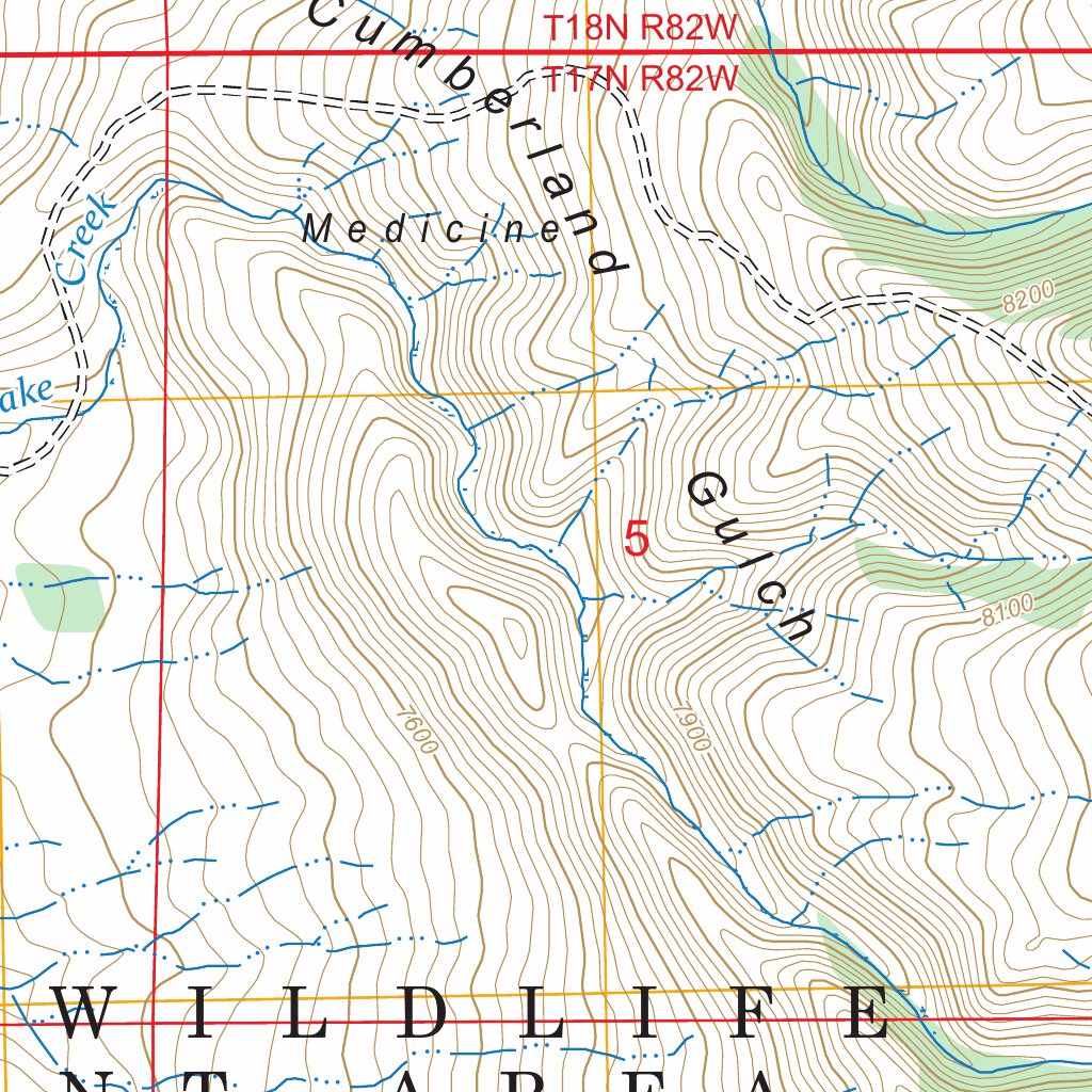 Finley Reservoir, WY FSTopo Map by US Forest Service - Topo | Avenza Maps