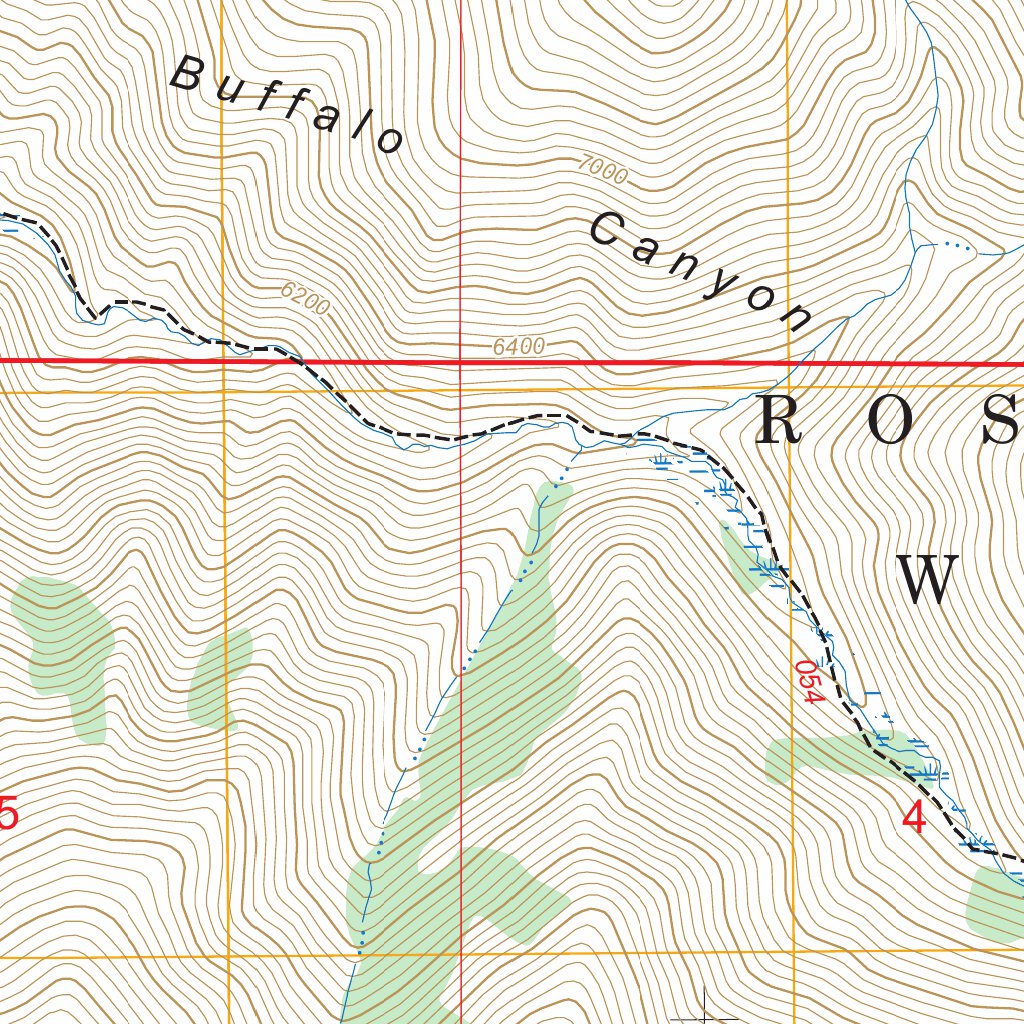 Five Fingers, NV FSTopo Map by US Forest Service - Topo | Avenza Maps