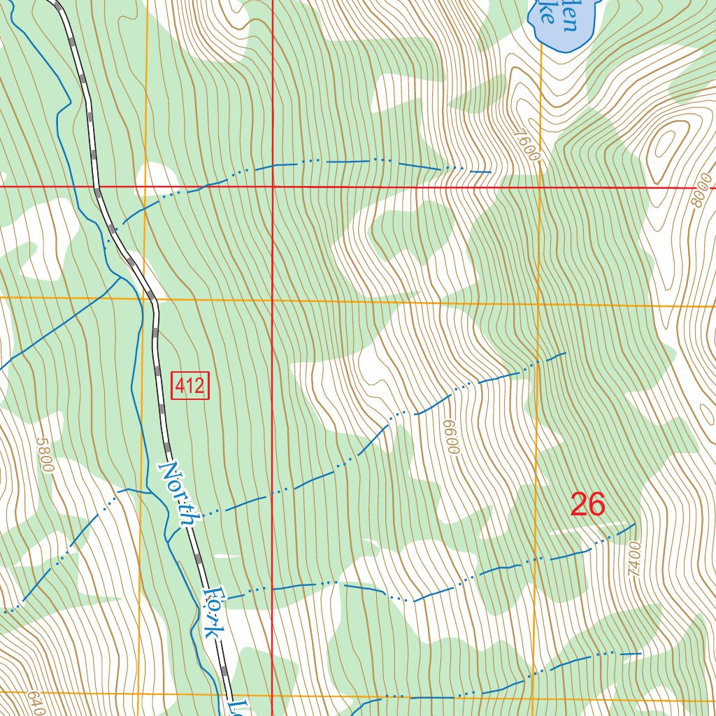 Fitsum Summit, ID FSTopo Map by US Forest Service - Topo | Avenza Maps