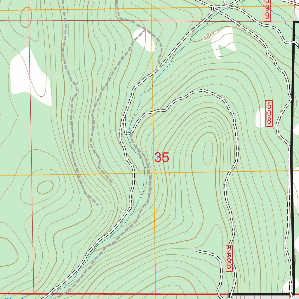 Flag Prairie, OR FSTopo Map by US Forest Service - Topo | Avenza Maps