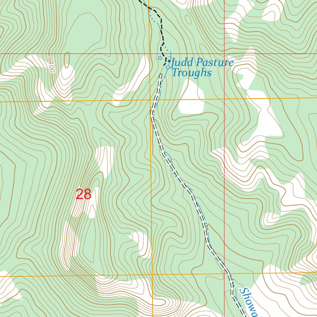 Flake Mountain West, UT FSTopo Map by US Forest Service - Topo | Avenza ...