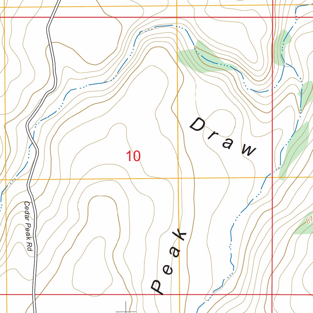 Flossie Knoll, UT FSTopo Map by US Forest Service - Topo | Avenza Maps