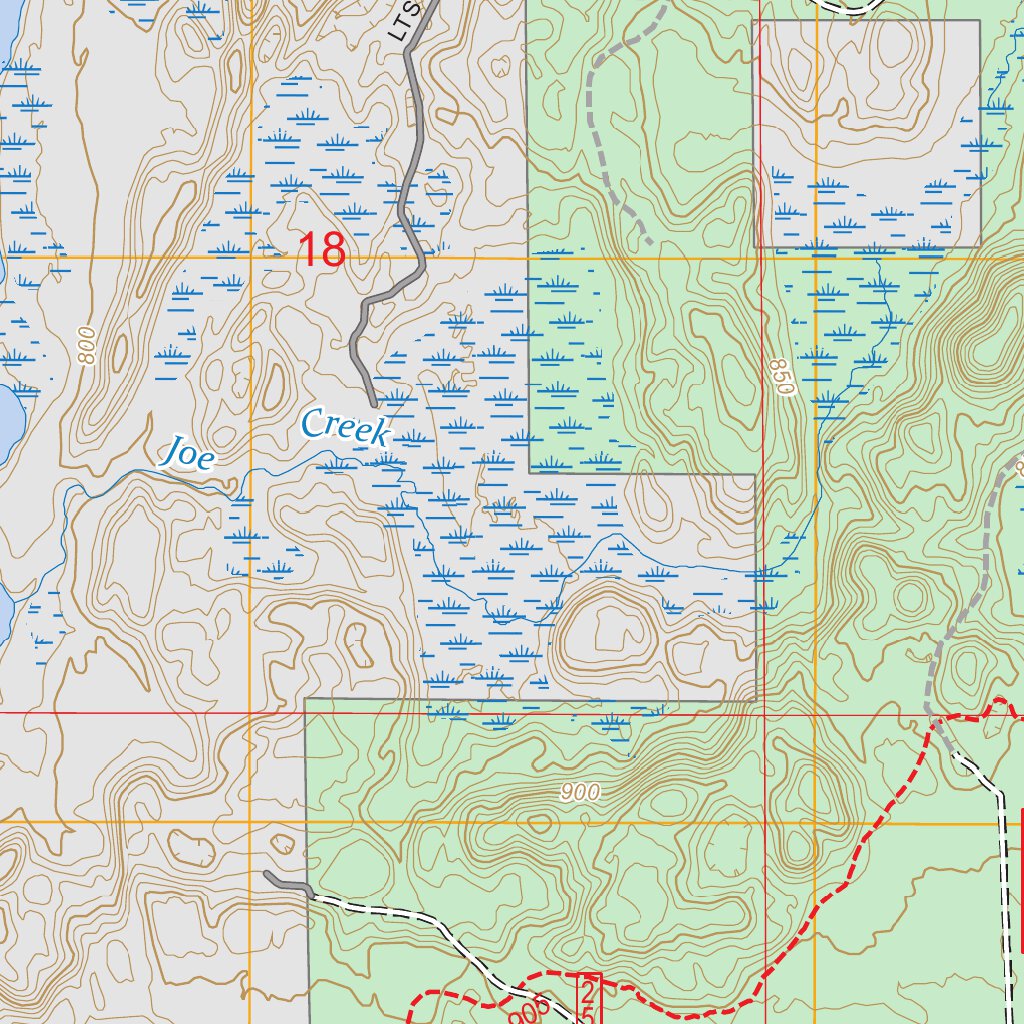 Forest Lake, MI FSTopo Map by US Forest Service - Topo | Avenza Maps
