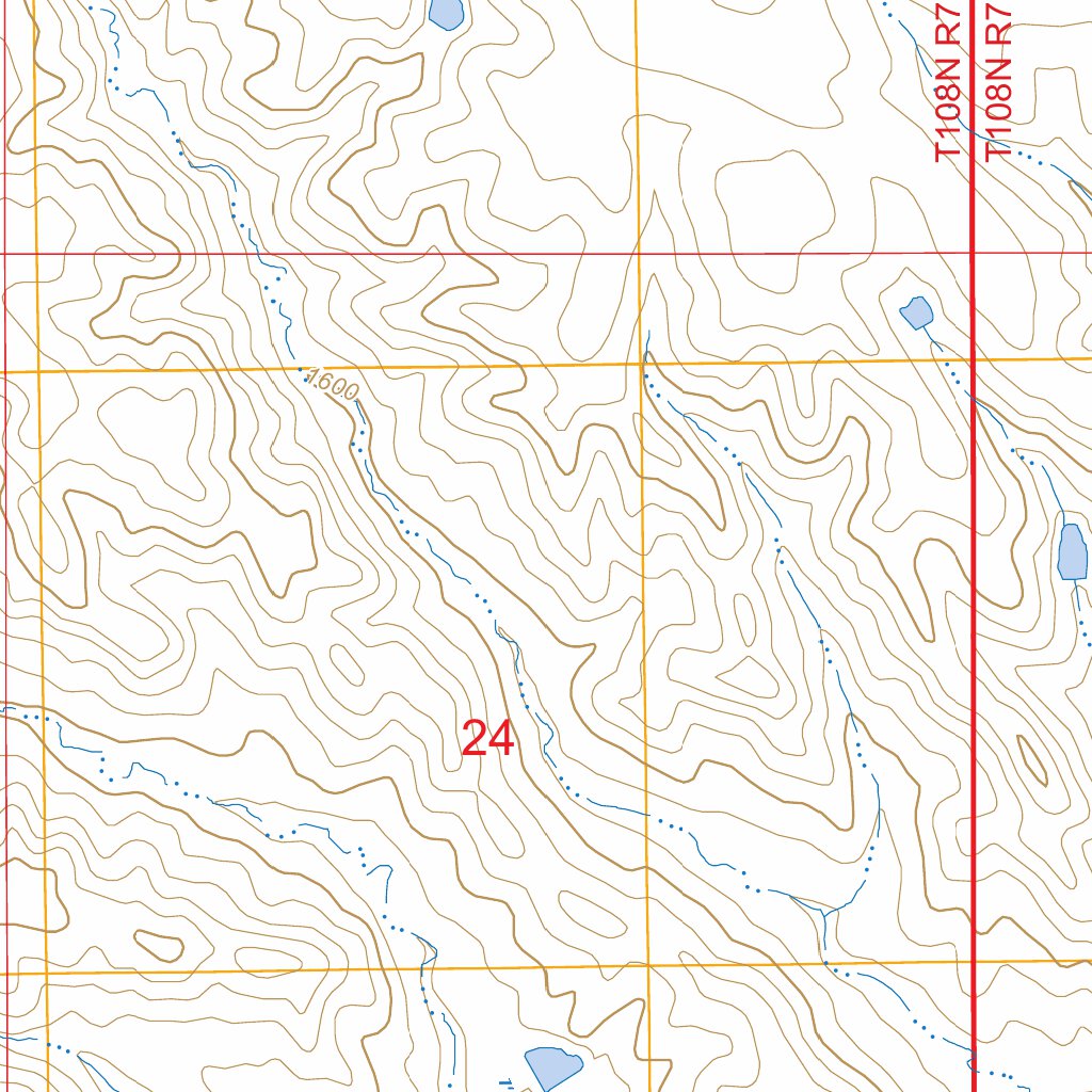Fort George Butte, SD FSTopo Map by US Forest Service - Topo | Avenza Maps