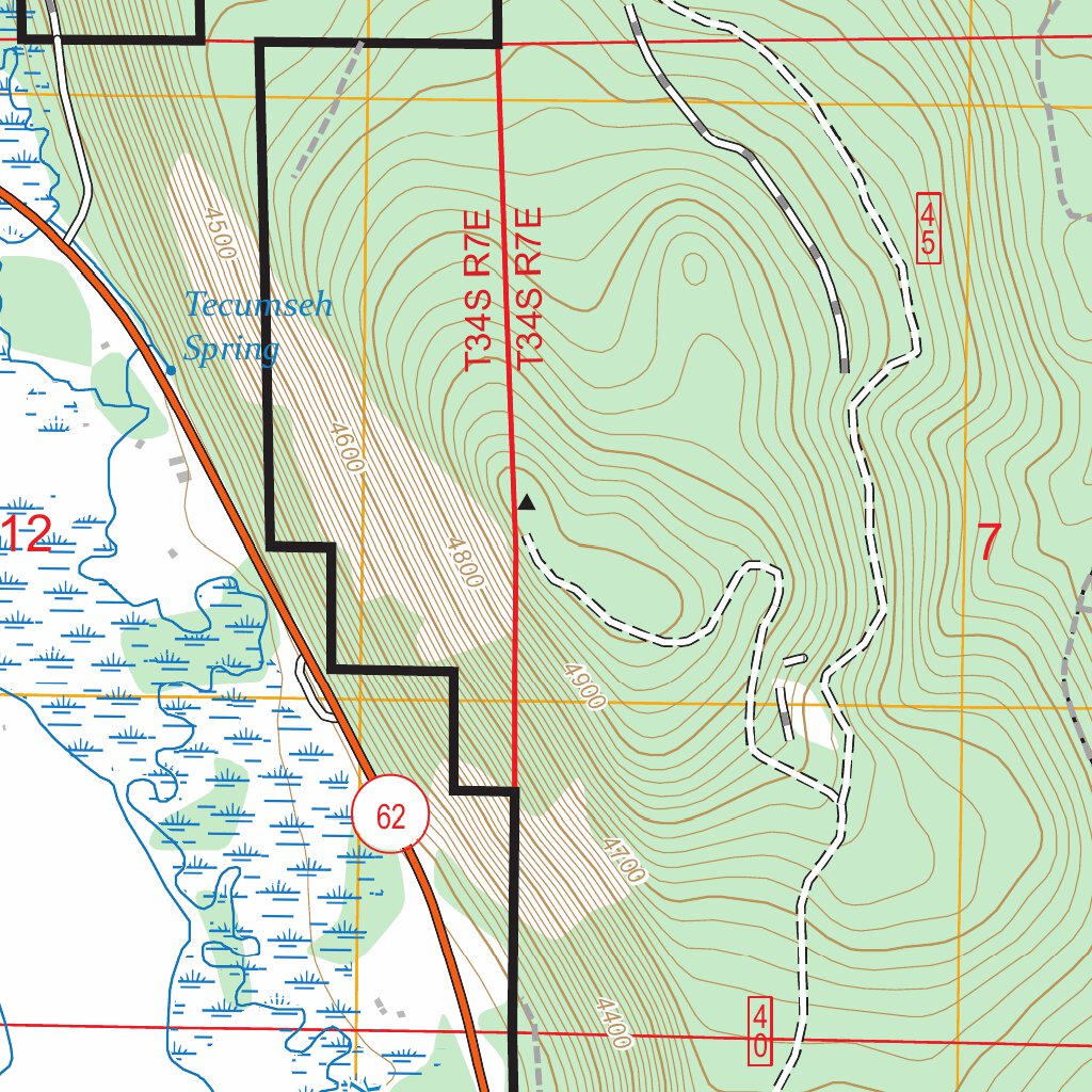 Fort Klamath, OR FSTopo Map by US Forest Service - Topo | Avenza Maps