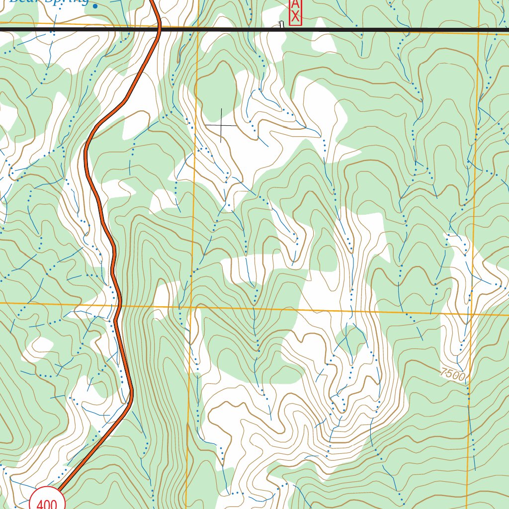 Fort Wingate, NM FSTopo Map by US Forest Service - Topo | Avenza Maps