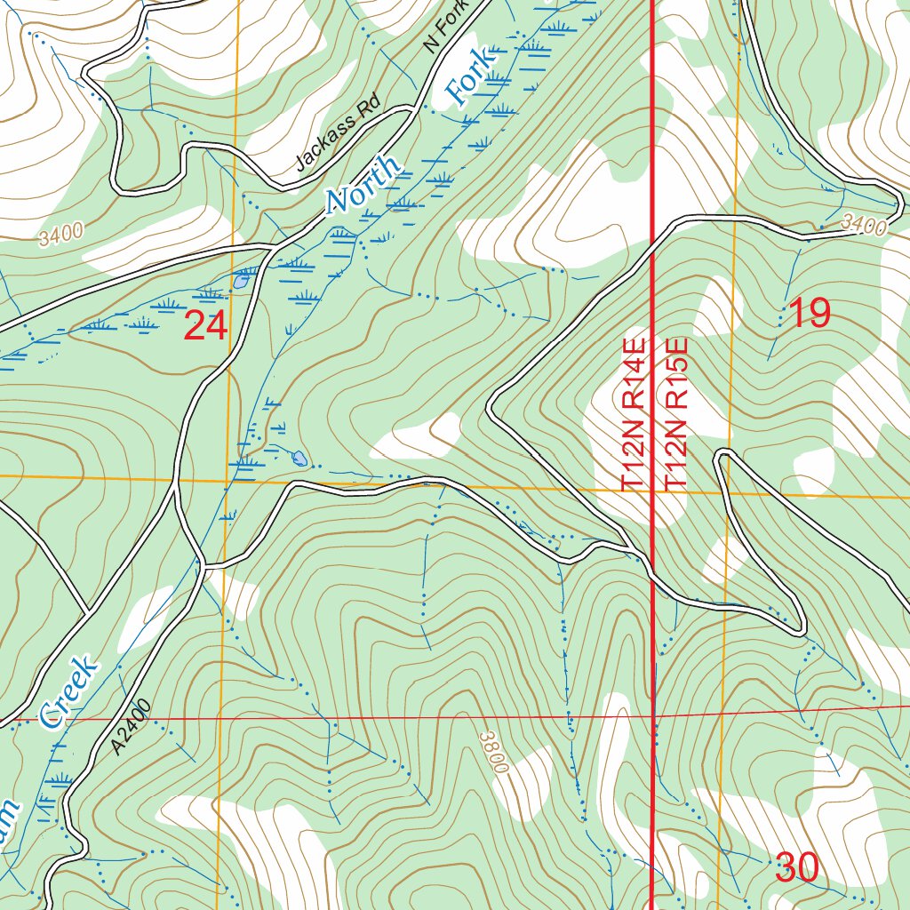 Foundation Ridge, WA FSTopo Map by US Forest Service - Topo | Avenza Maps