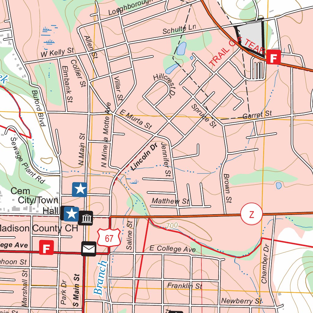 Fredericktown, MO FSTopo Map by US Forest Service - Topo | Avenza Maps